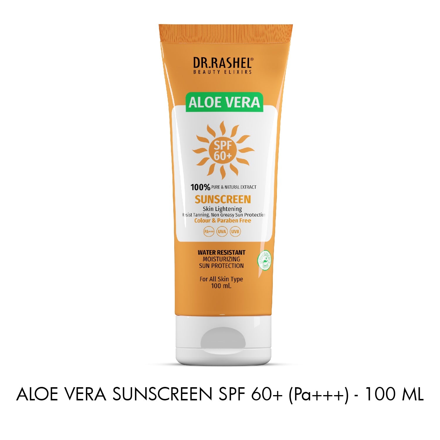 Dr.rashel Aloe Vera Sunscreen Spf 60 - 100 ML – Veeha Beauty