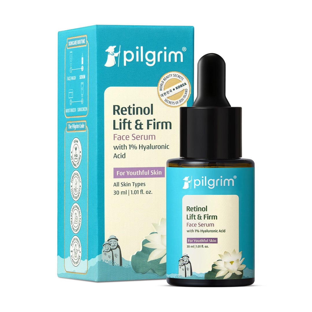 Pilgrim Retinol & Hyaluronic Acid Lift & Firm Serum - 30 ml – Veeha Beauty