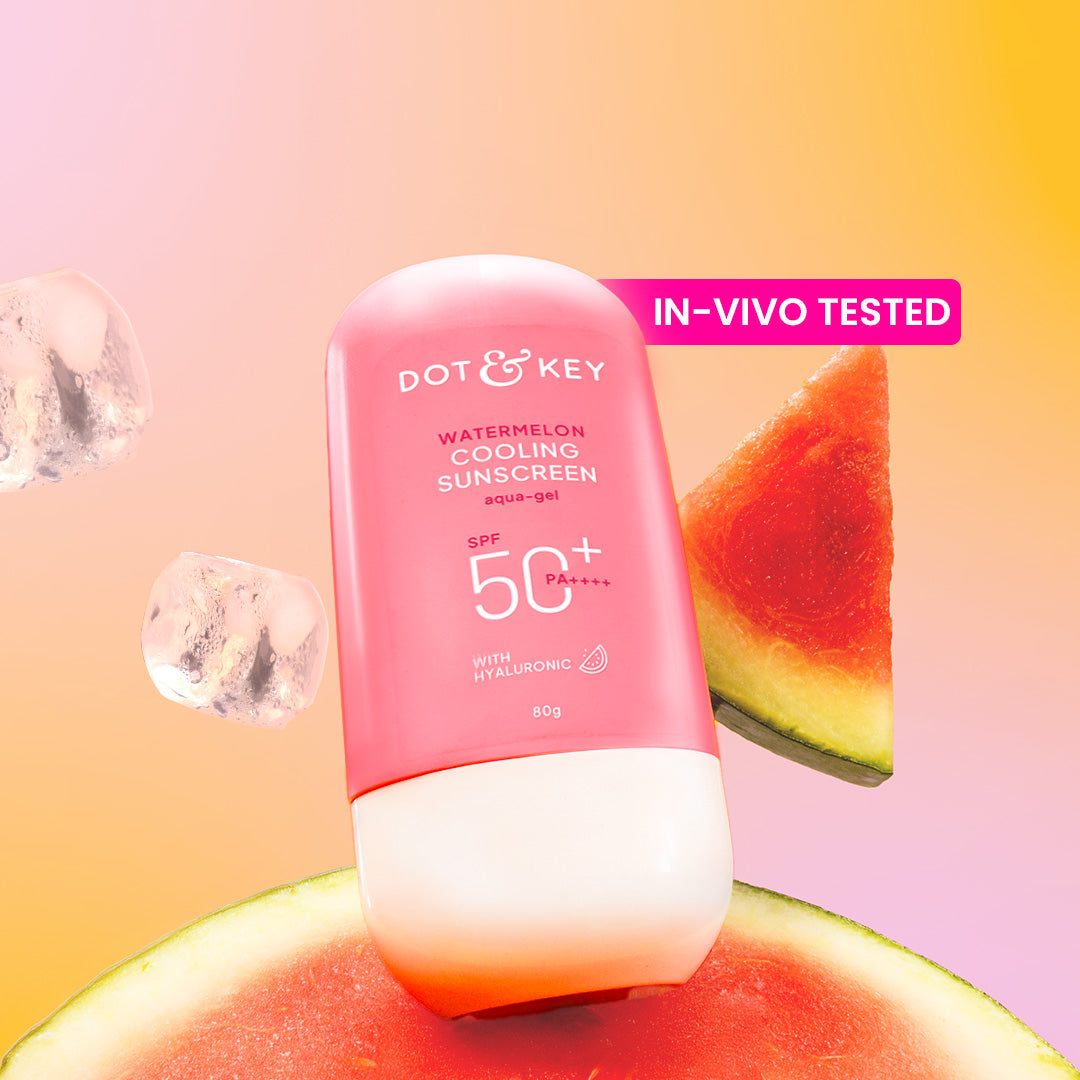 Dot & Key Watermelon Cooling Sunscreen SPF 50+ PA++++ – Veeha Beauty