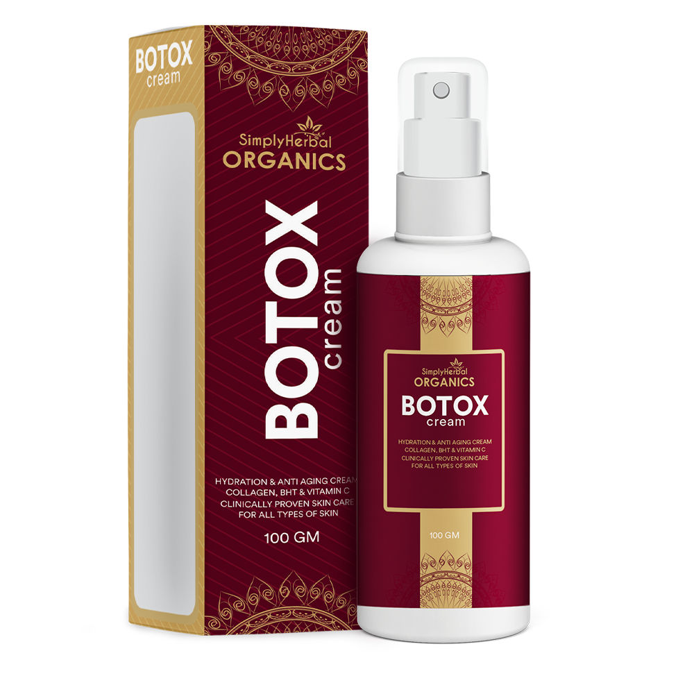Simply Herbal Organics Botox Hydration & Anti Aging Cream - 100 gms ...