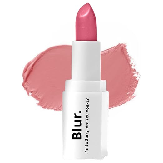 Blur India Creamy Nude Pink Lipstick - 5 gms – Veeha Beauty