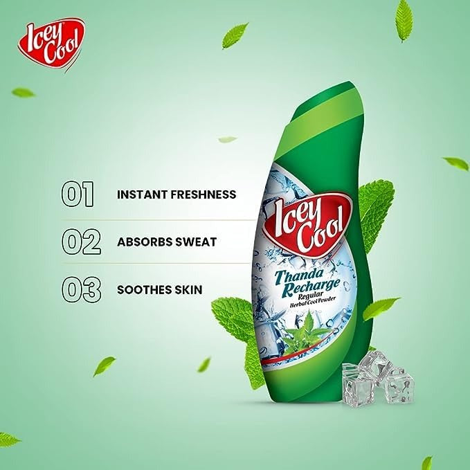 Labolia Icey Cool Herbal Talcum Powder - 150 gms (Pack of 2) – Veeha Beauty