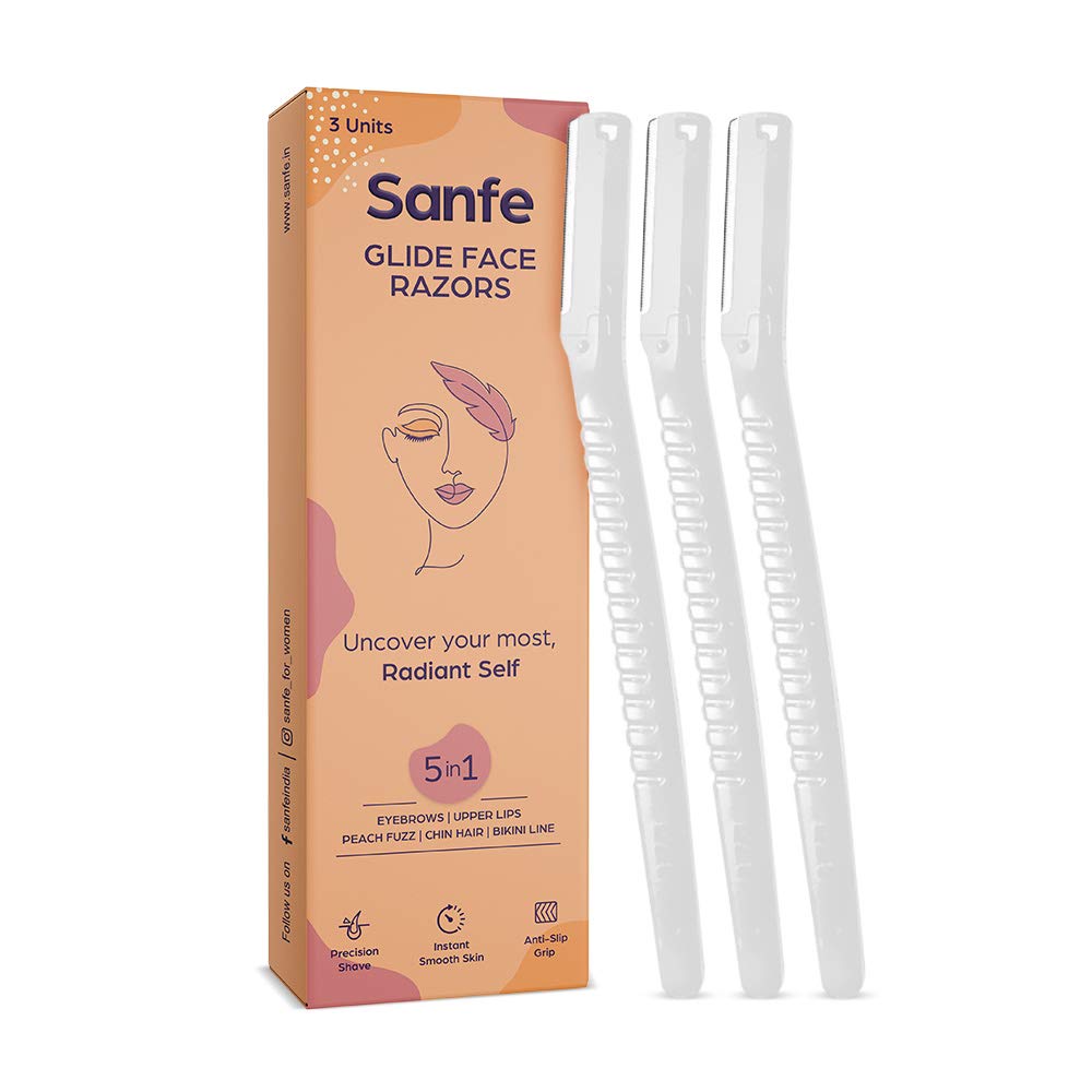Sanfe Glide Face Razor - 3 units – Veeha Beauty