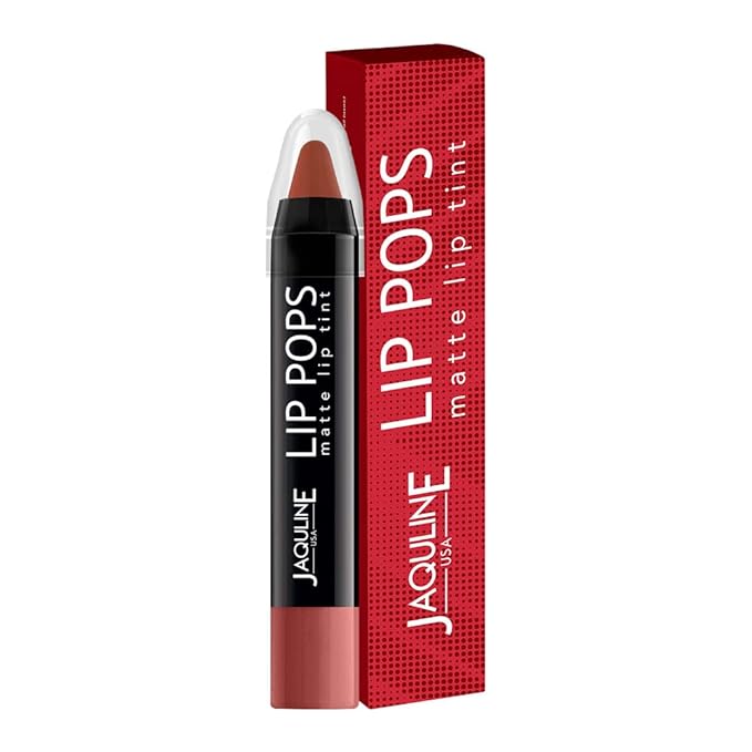 Jaquline USA Lip Pops Matte Lip Tint Caramel Pop 01 - 3.4 gms – Veeha ...