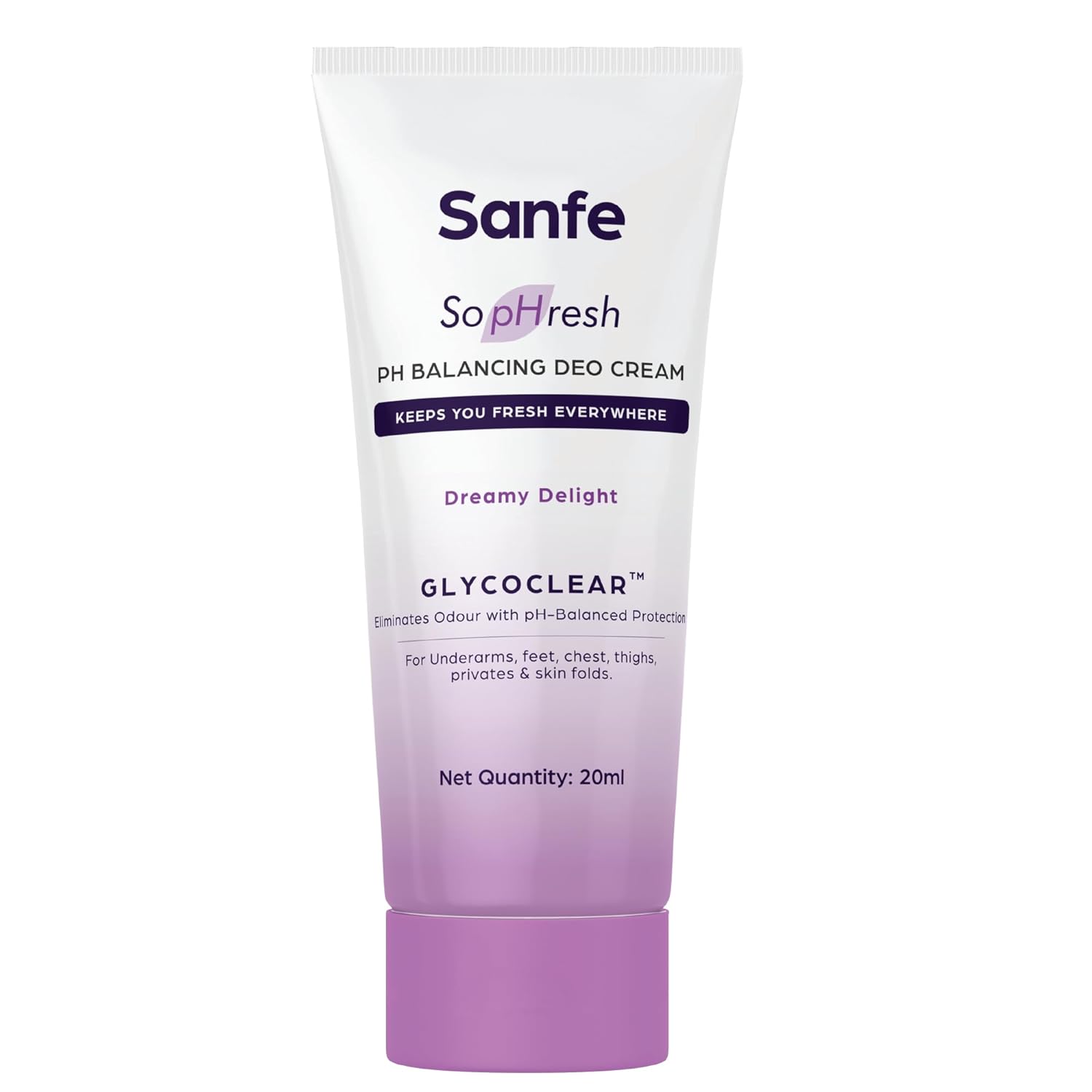 Sanfe So pHresh PH Balancing Deo Cream Dreamy Delight - 20 ml – Veeha ...