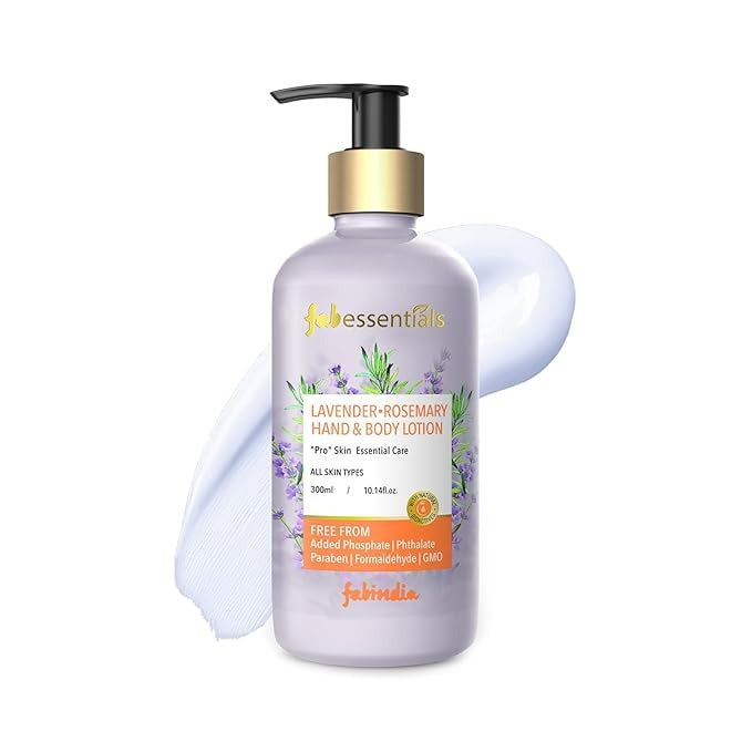 Fabessentials Lavender Rosemary Hand & Body Lotion - 300 ml – Veeha Beauty