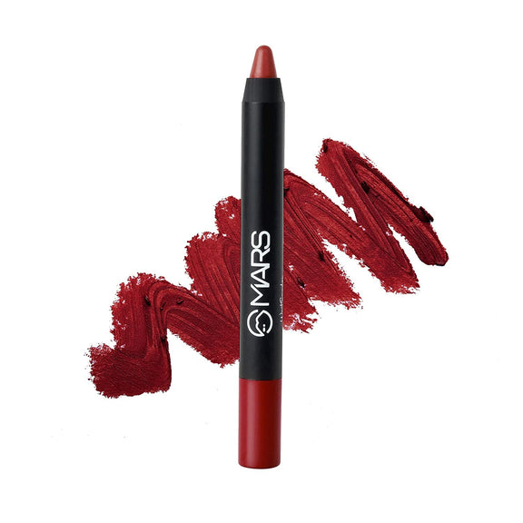 Mars Long Lasting Crayon Lipstick up to 12 Hours Stay Matte Finish Lip ...