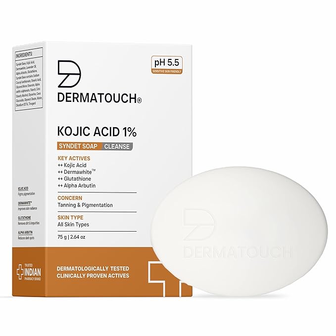 Dermatouch Kojic Acid 1% Soap - 75 gms – Veeha Beauty