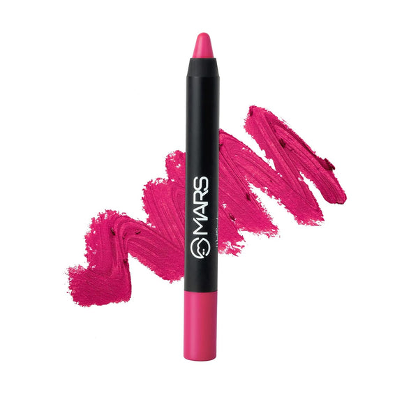 Mars Long Lasting Crayon Lipstick up to 12 Hours Stay Matte Finish Lip ...