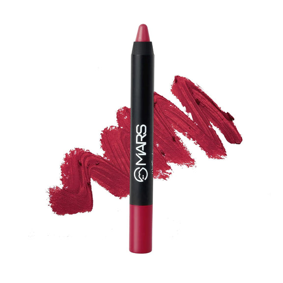 Mars Long Lasting Crayon Lipstick up to 12 Hours Stay Matte Finish Lip ...