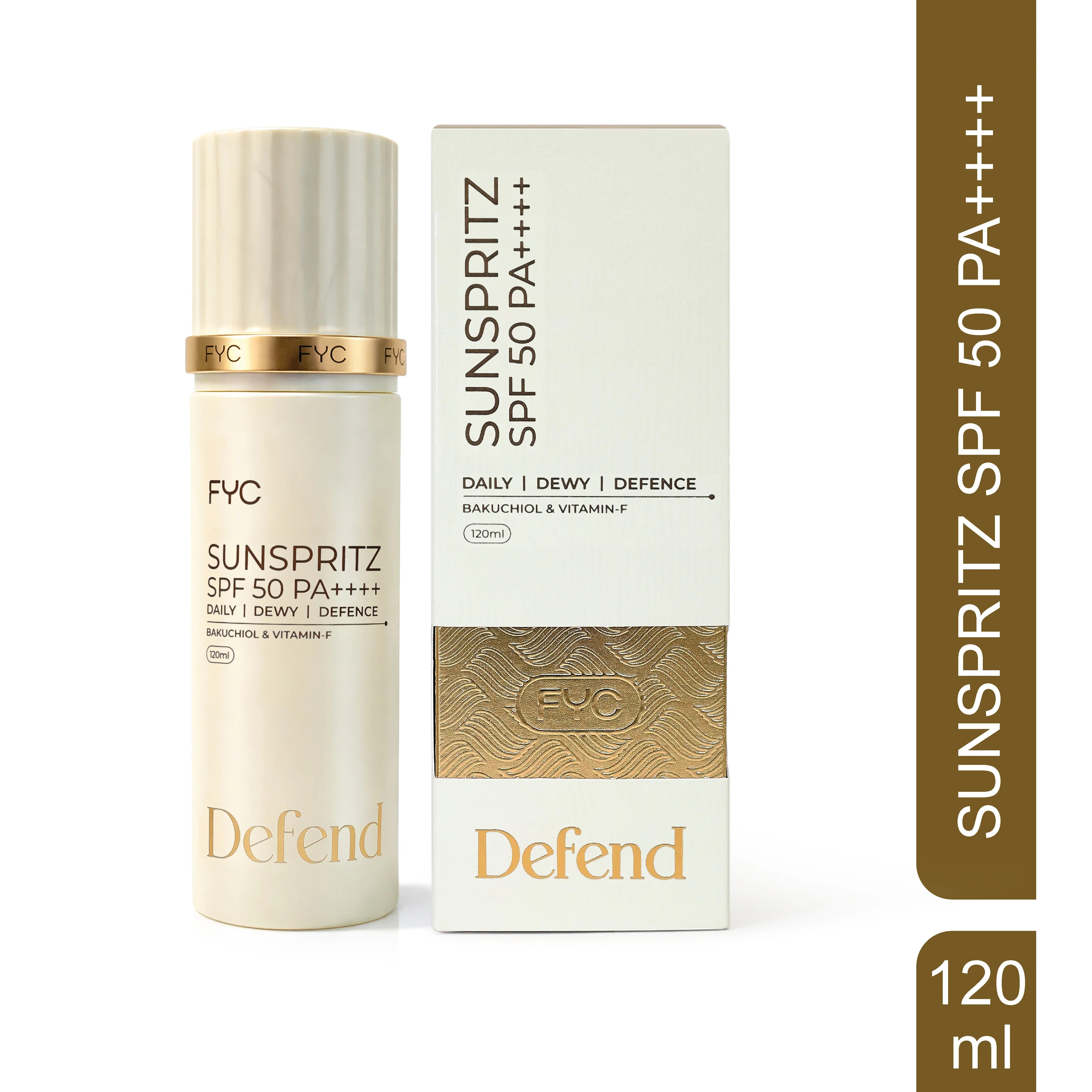 FYC PROFESSIONAL Sunspritz SPF 50 PA++++ Sunscreen Spray - 120 ml ...