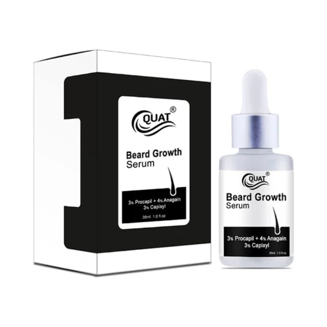 Quat Beard hair Growth Serum for Men - 30 ml – Veeha Beauty