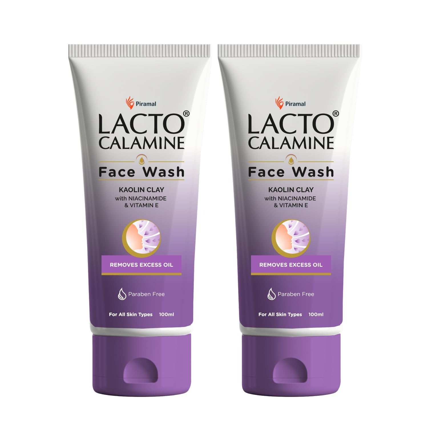 Lacto Calamine Daily Face Wash - 100 ml (Pack of 2) – Veeha Beauty