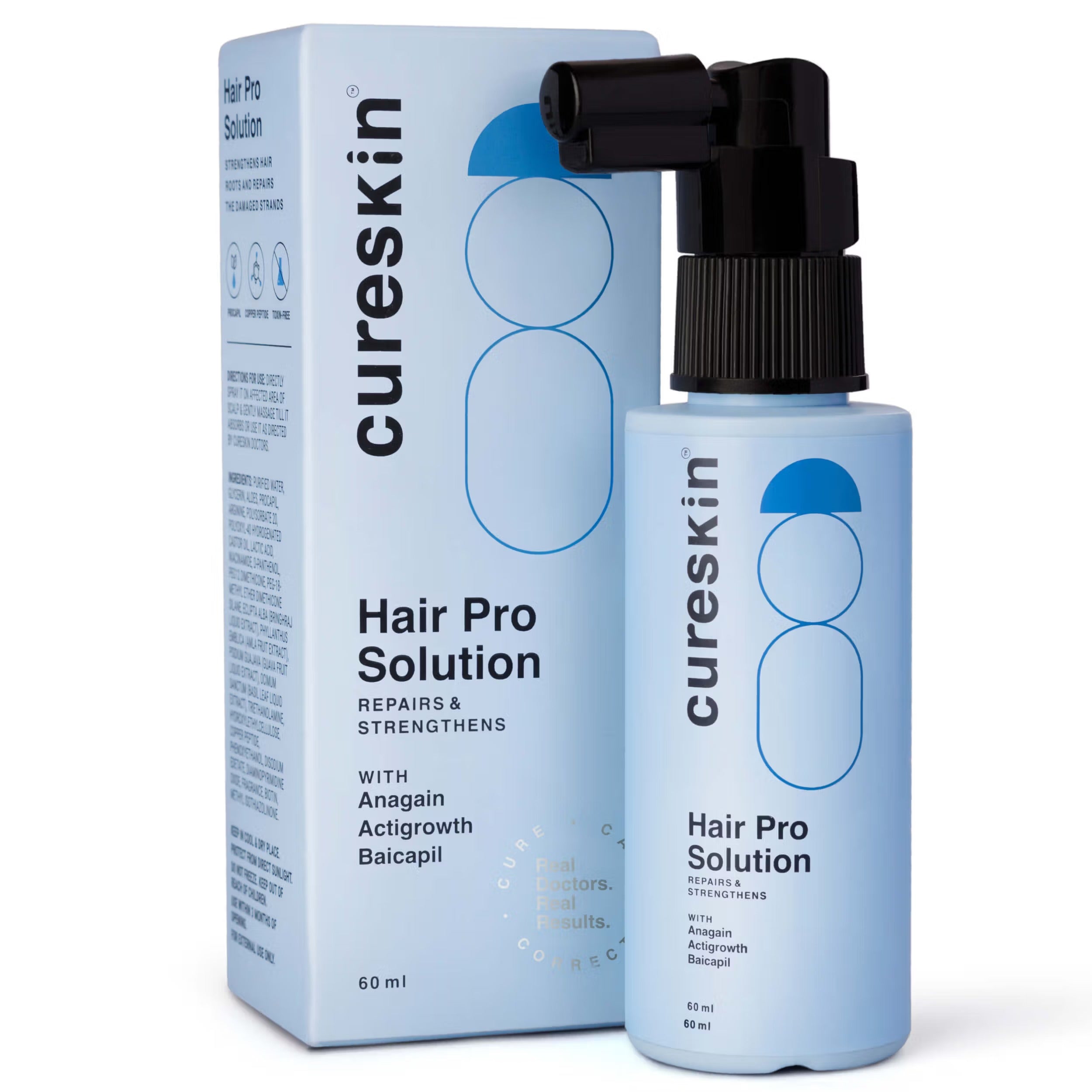 Cureskin Hair Pro Solution - 60 ml – Veeha Beauty