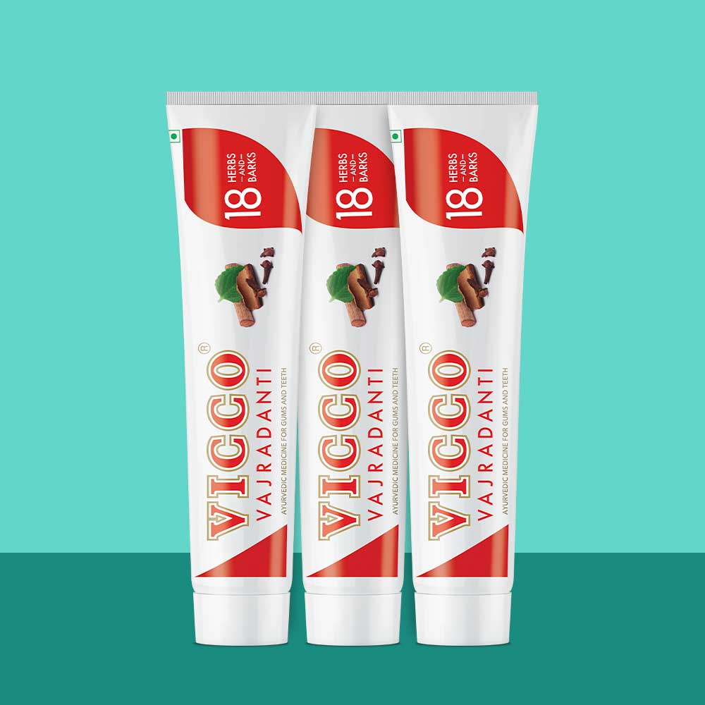 Vicco Vajradanti Paste - pack of 3 – Veeha Beauty