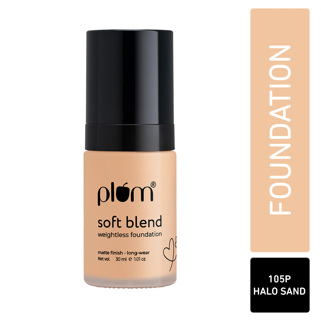 Plum Goodness Soft Blend Weightless Foundation - 30 ml – Veeha Beauty