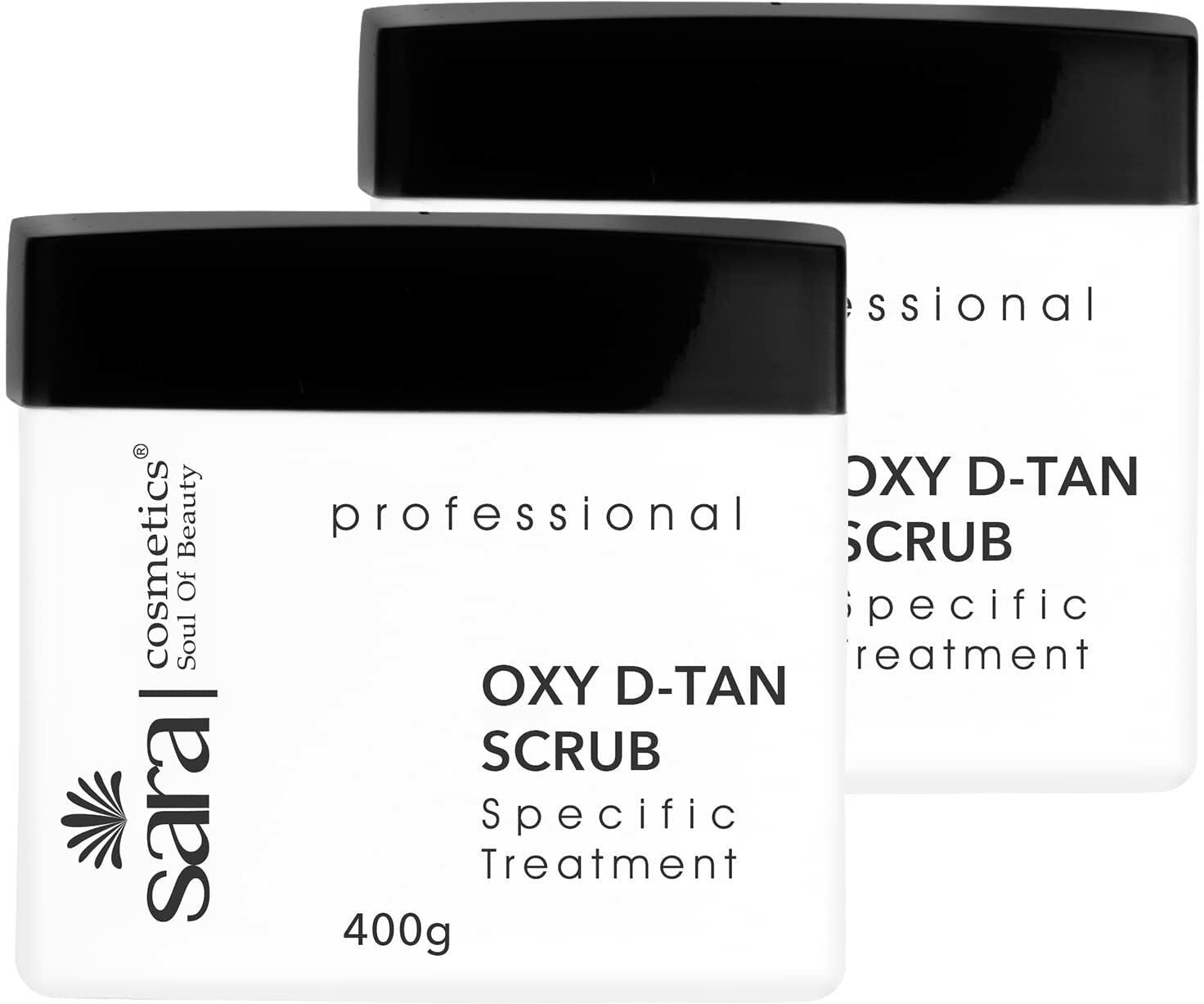 Sara Beauty Oxy D-TAN® Scrub for Instant Tan Removal - 400g | De-Tan P ...