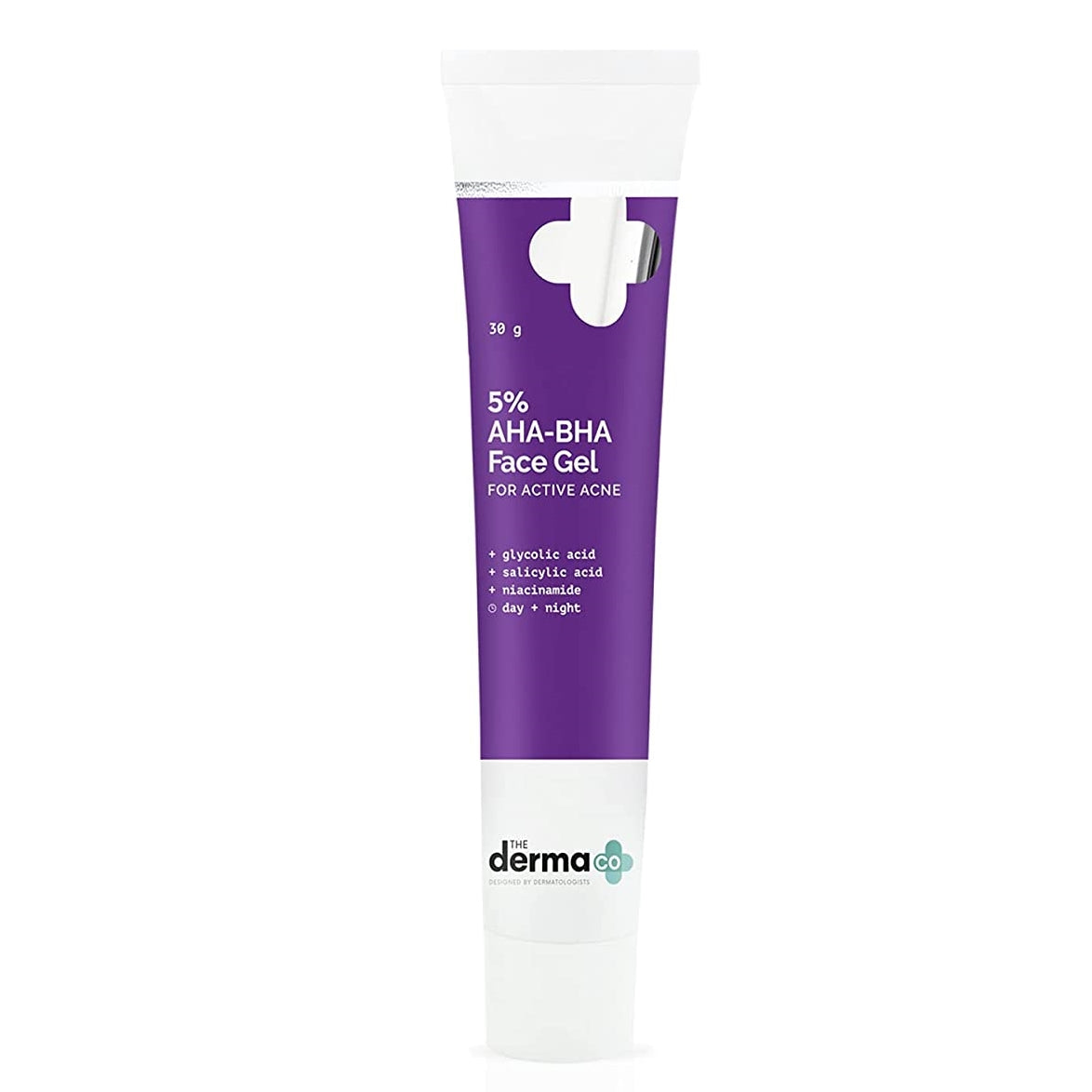 The Derma Co 5% AHA-BHA Gel for Active Acne - 30 gms – Veeha Beauty