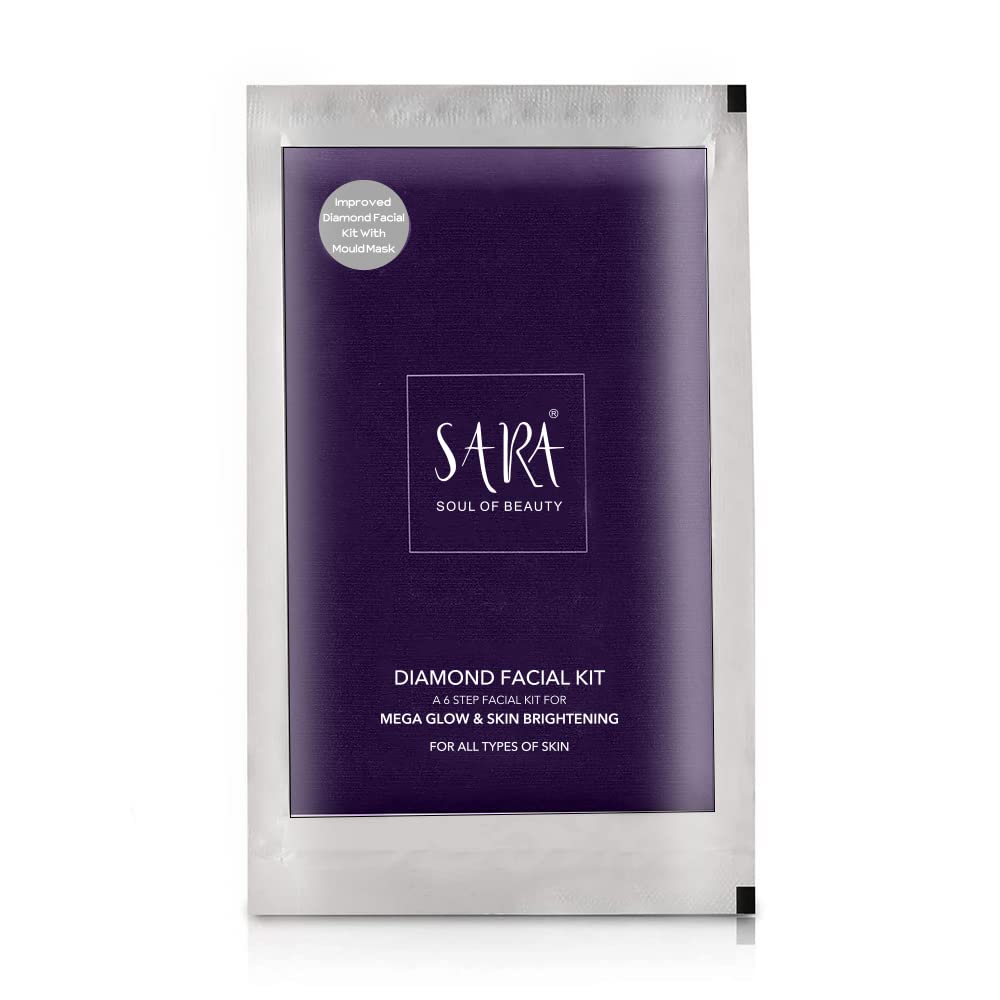 Sara Beauty Diamond Facial Kit (Mega Glow Ultra Bright) – Veeha Beauty