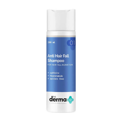 The Derma Co Anti-Hair Fall Shampoo for Hair Fall Reduction - 200 ml ...