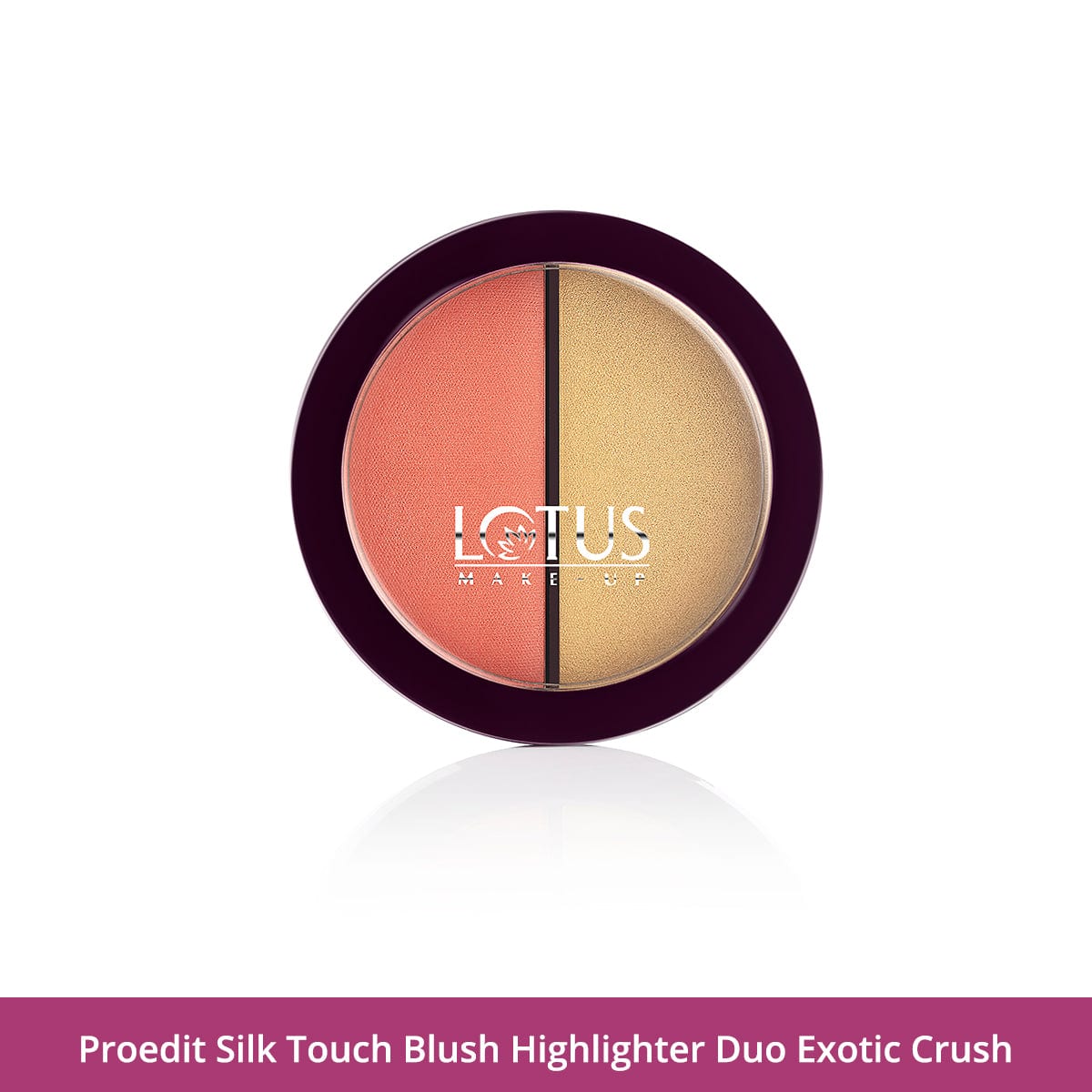 Lotus Herbals Proedit Silk Touch Blush Highlighter Duo - Exotic Crush ...