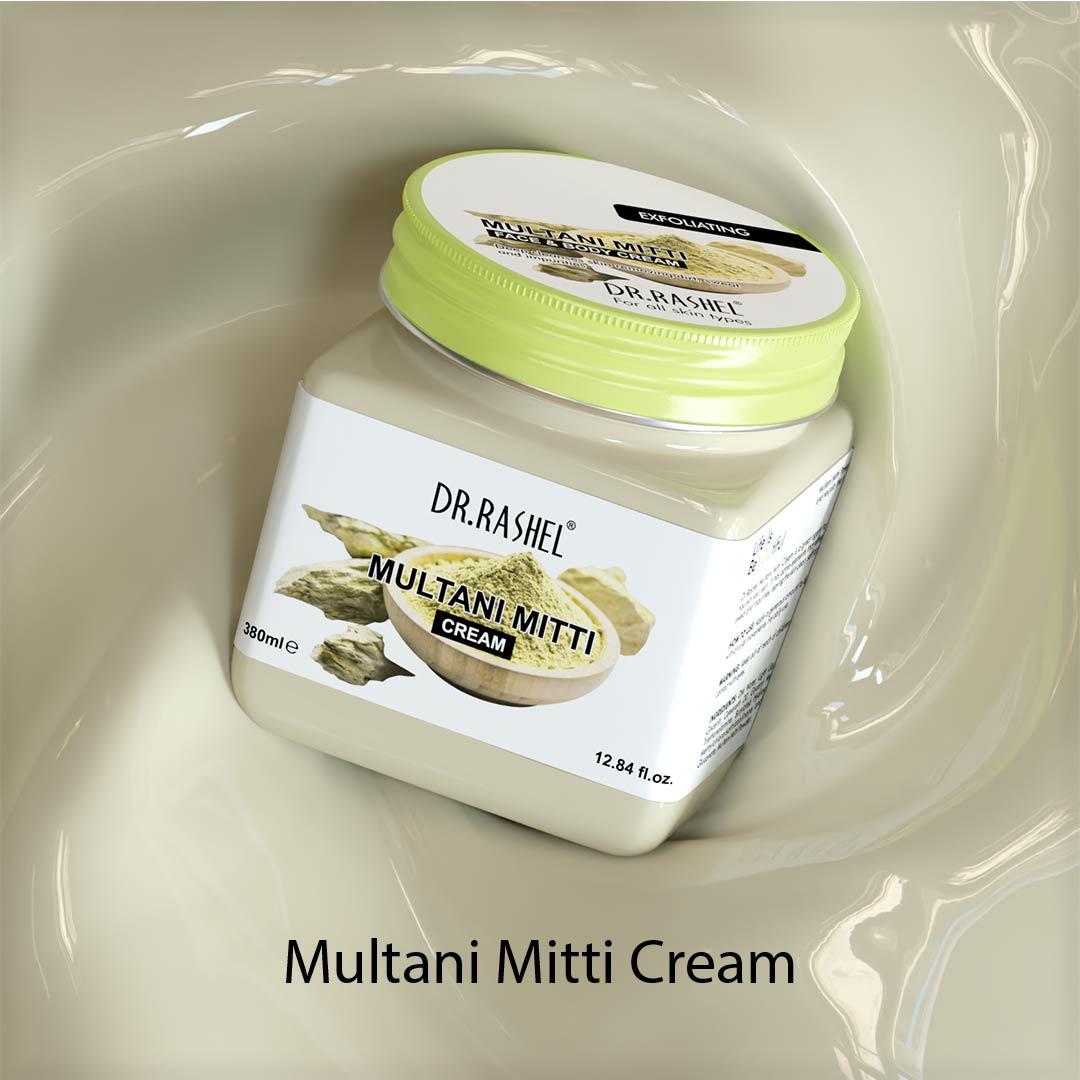 Dr.rashel Multani Mitti Cream - 380 ML – Veeha Beauty