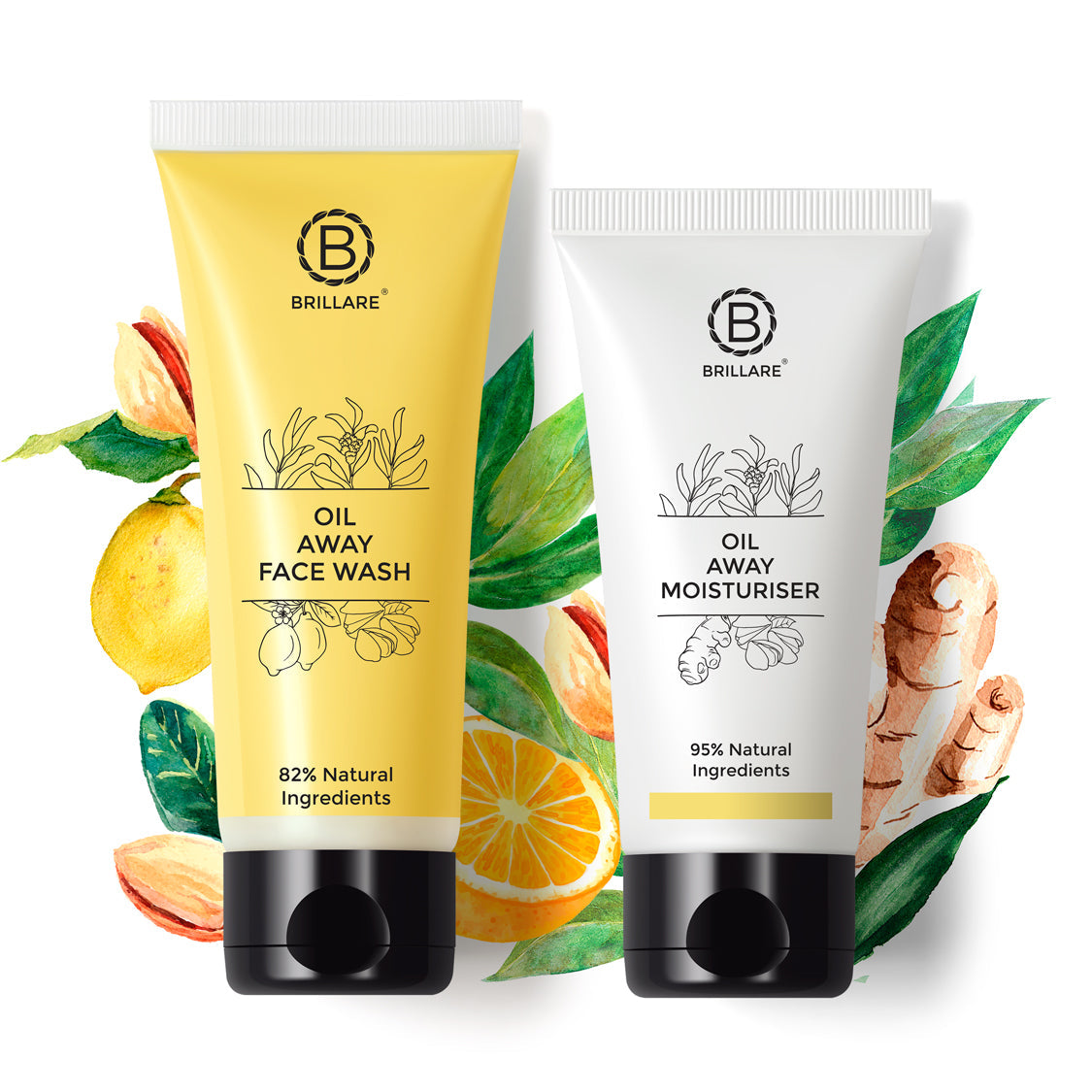 Brillare Oil Away Face Wash & Moisturiser – Veeha Beauty