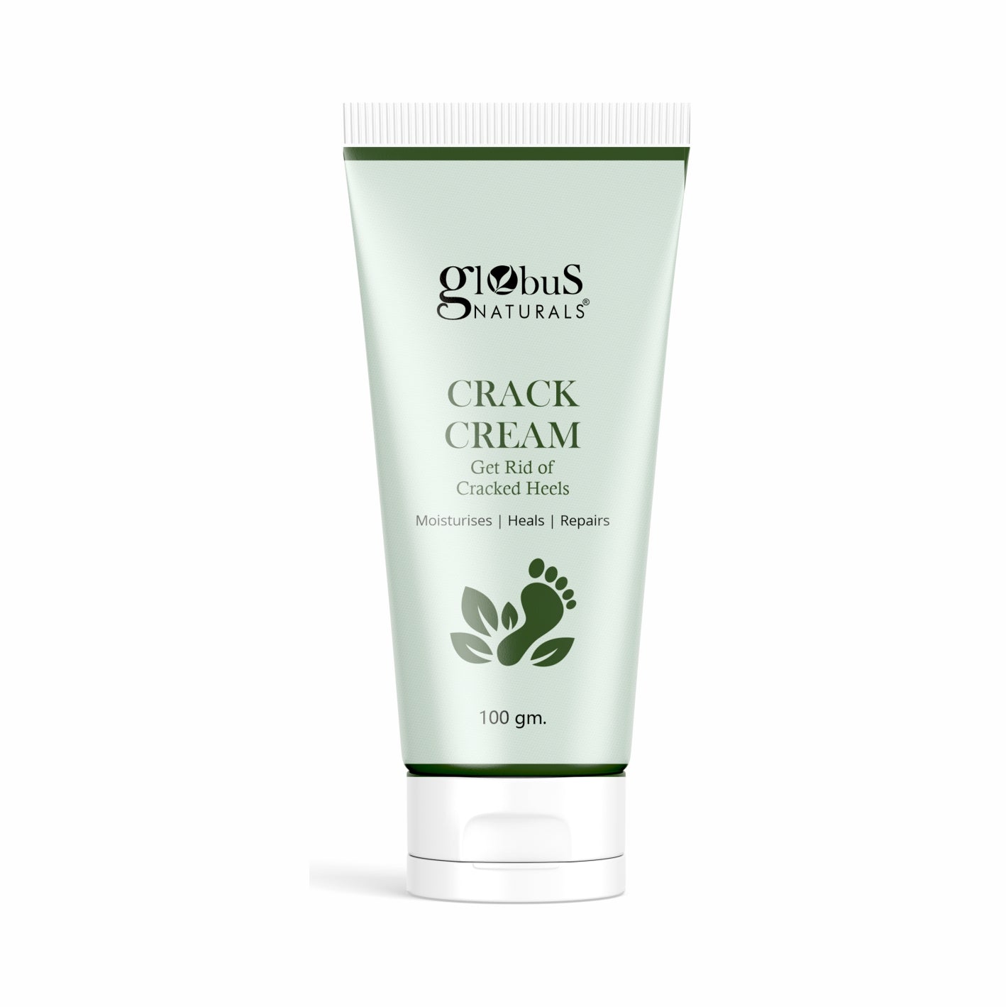 Globus Naturals Crack Cream for Dry Cracked Heels & Feet Enriched with ...