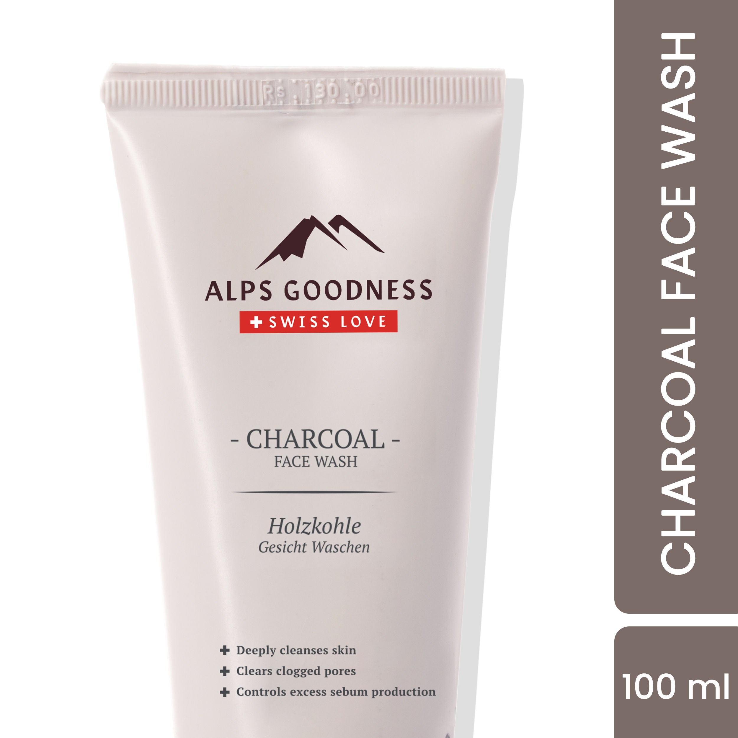 Alps Goodness Charcoal Face Wash- 100ml – Veeha Beauty
