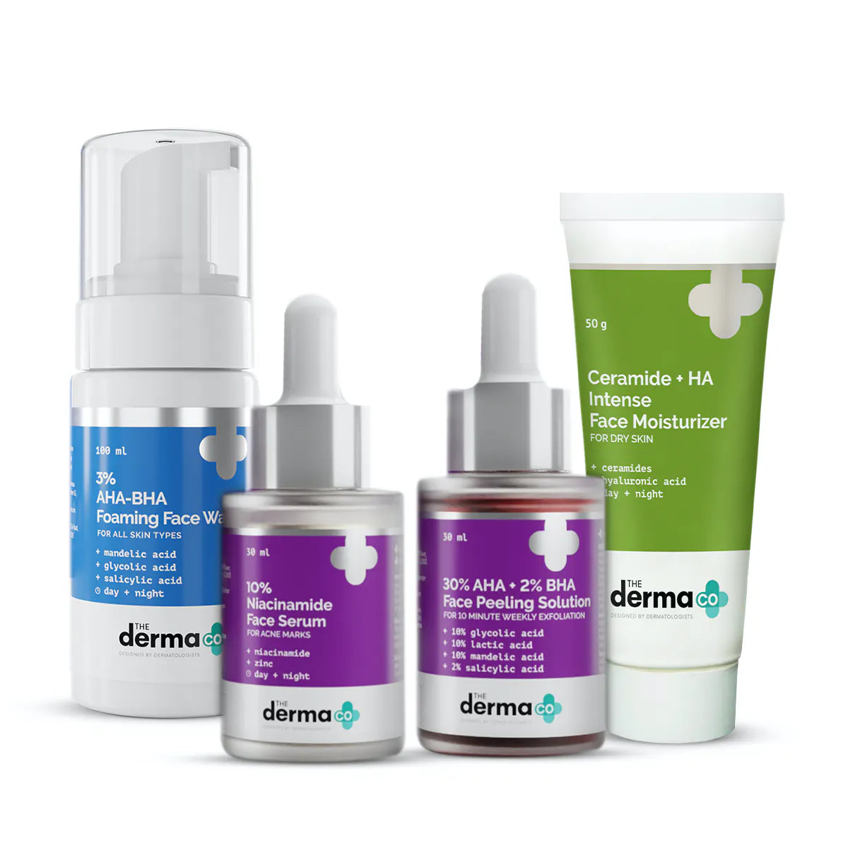 The Derma Co No More Acne Marks Regimen Kit - 210 gms – Veeha Beauty